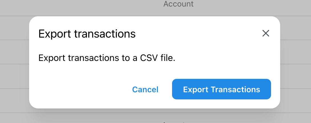 FinWise | Data Export